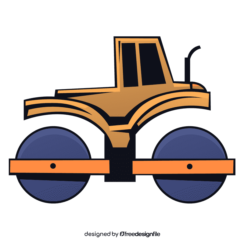 Road roller clipart free download