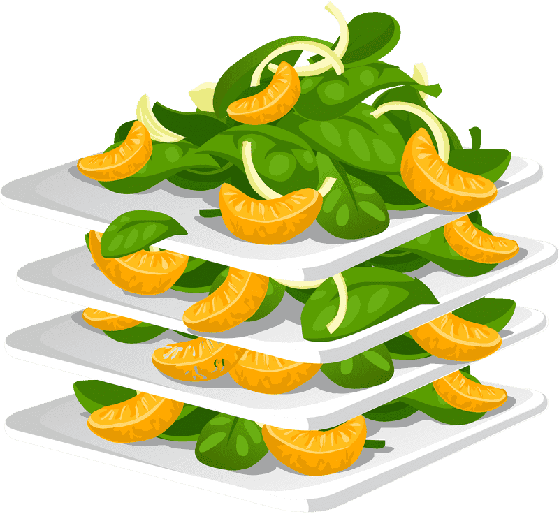 Tropical Quinoa Salad with Spinach and Citrus PNG free download