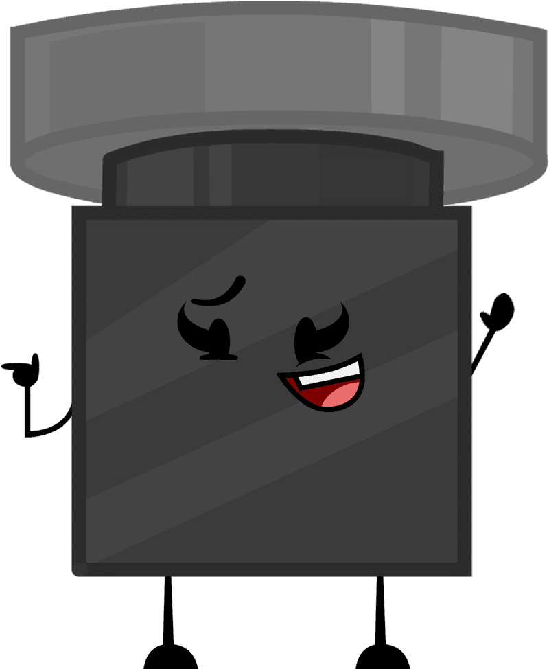 Cheerful Ink Bottle with a Playful Twist PNG free download