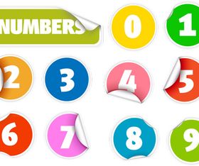 Number paper vector free download
