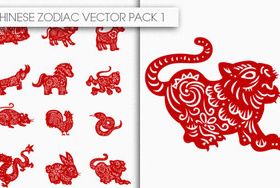 Shing blue zodiac sign vector free download