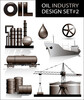Oil industry design elements vector 01 free download