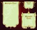 Set of Royal Banner design vector 03 free download