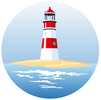 Set of Lighthouse vector material 03 free download