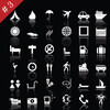 commonly White web icon vector set 03 free download