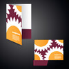 Vector Layout folder cover design set 02 free download