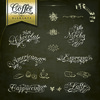Restaurant coffee Calligraphy design vector free download
