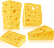 Shiny cheese design vector free download