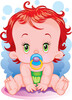 lovely cartoon baby design vector 01 free download