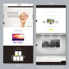 Website page design template vector 01 free download