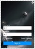 login Interface UI universe style psd free download