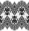 Lace seamless borders vectors set 02 free download