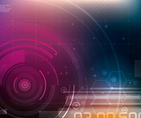 Futuristic Technology Background Graphics 08 Free Download