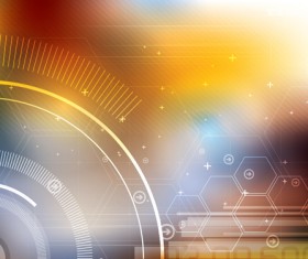 Futuristic Technology Background Graphics 08 Free Download
