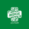 Green medical health logos design vector 04 free download