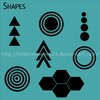 Shape Photoshop Brushes free download