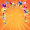 Bright birthday background design vector 04 free download
