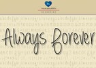 Always Forever Font free download