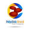 Polyclinic brand logo design vector free download