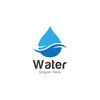 Vector water logo design 01 free download