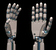 Extend the robot hand Stock Photo free download
