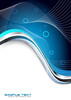 Abstract blue modern background template vectors free download