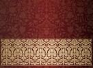Wine red decor pattern vector design 02 free download