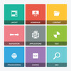 Web development icons set free download