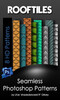 Seamless Roof Tiles Photoshop Patterns free download
