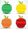 Creative Apple Elements art vector free download