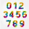 Creative Digits free vectors free download