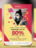 Discount Sale Promotion Flyer PSD Template free download