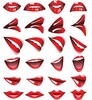 Red Lips vector free download