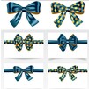 Shiny Stylish Bows vectors free download