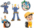 maintenance man vector free download