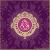 Indian traditional style purple decorative background vector 01 free ...