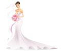 Cartoon bride vectors free download
