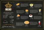Restaurant Foods menu vector free download