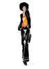 Cool girl vector free download