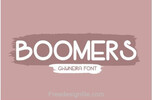 Boomers Fonts free download