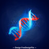 Illustration DNA vector free download