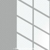 Transparent window shadow effect vector free download