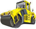 Construction roller vector free download