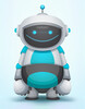 Smiling robot vector free download