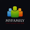 Myfamily logo design vector free download