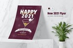 New 2021 Flyer vector free download