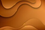 Wavy brown background vector free download
