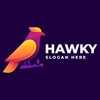 Hawky vector logo free download