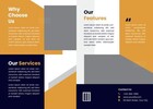 Brochure vector free download