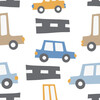 Cartoon car seamless pattern vector free download